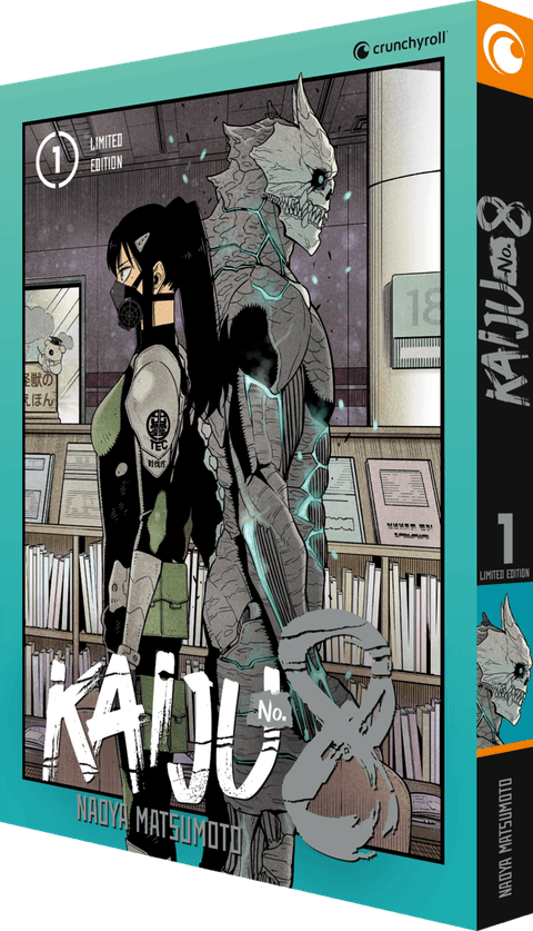 Design zur Limited Edition von „Kaiju No. 8“ Band 01 enthüllt | Manga Passion