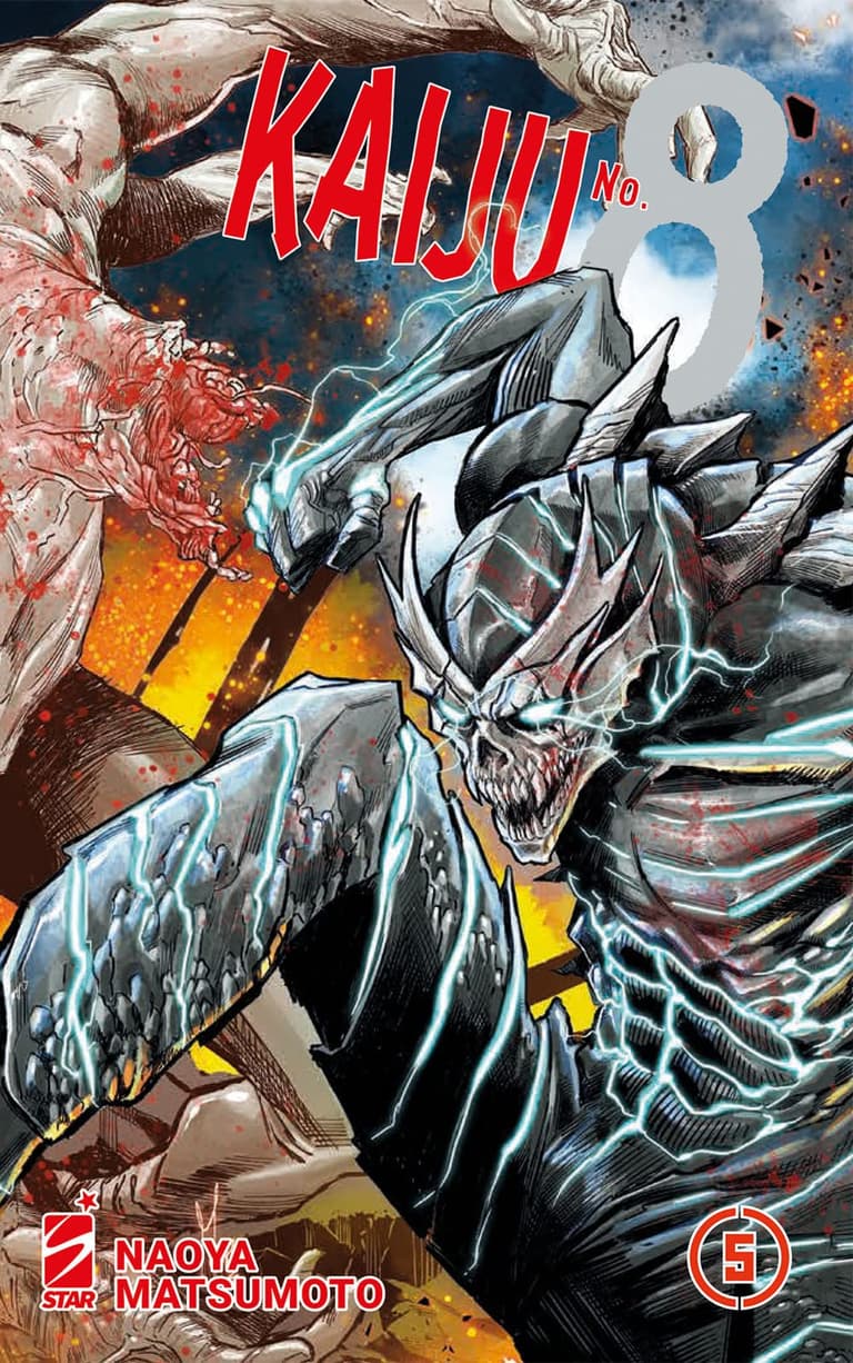 Marco Checchetto gestaltet Variant Cover zu italienischer Ausgabe von „Kaiju No. 8“ Band 05 ...