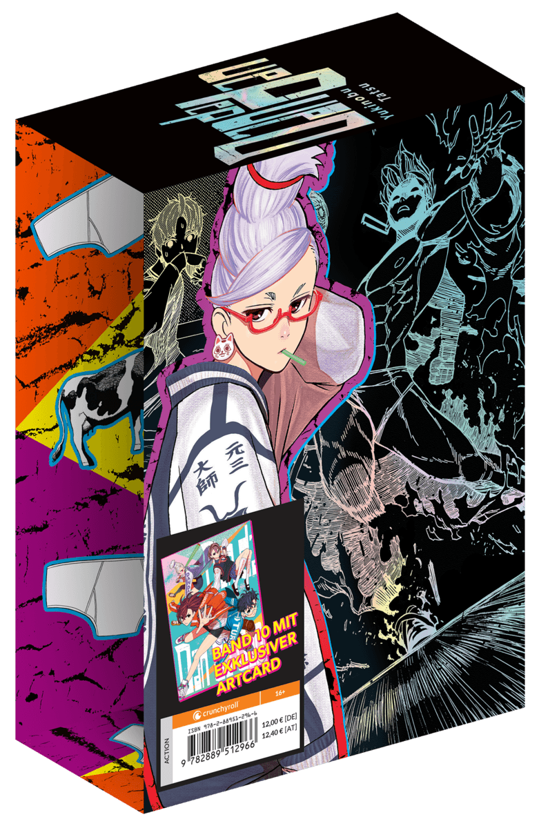 Design-Vorschau auf den zweiten Schuber von „Dandadan“ | Manga Passion